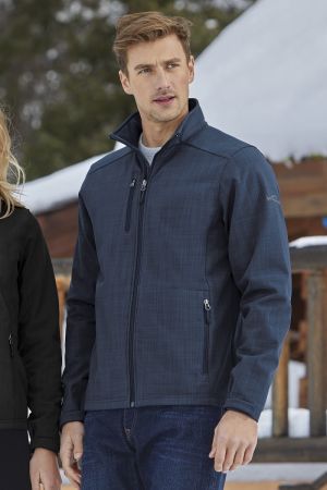 Eddie Bauer EB532 Shaded Crosshatch Soft Shell Jacket Wholesale | Blank ...