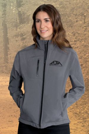AJM International JF2200 Women's Softshell Jackets | Blanks CA